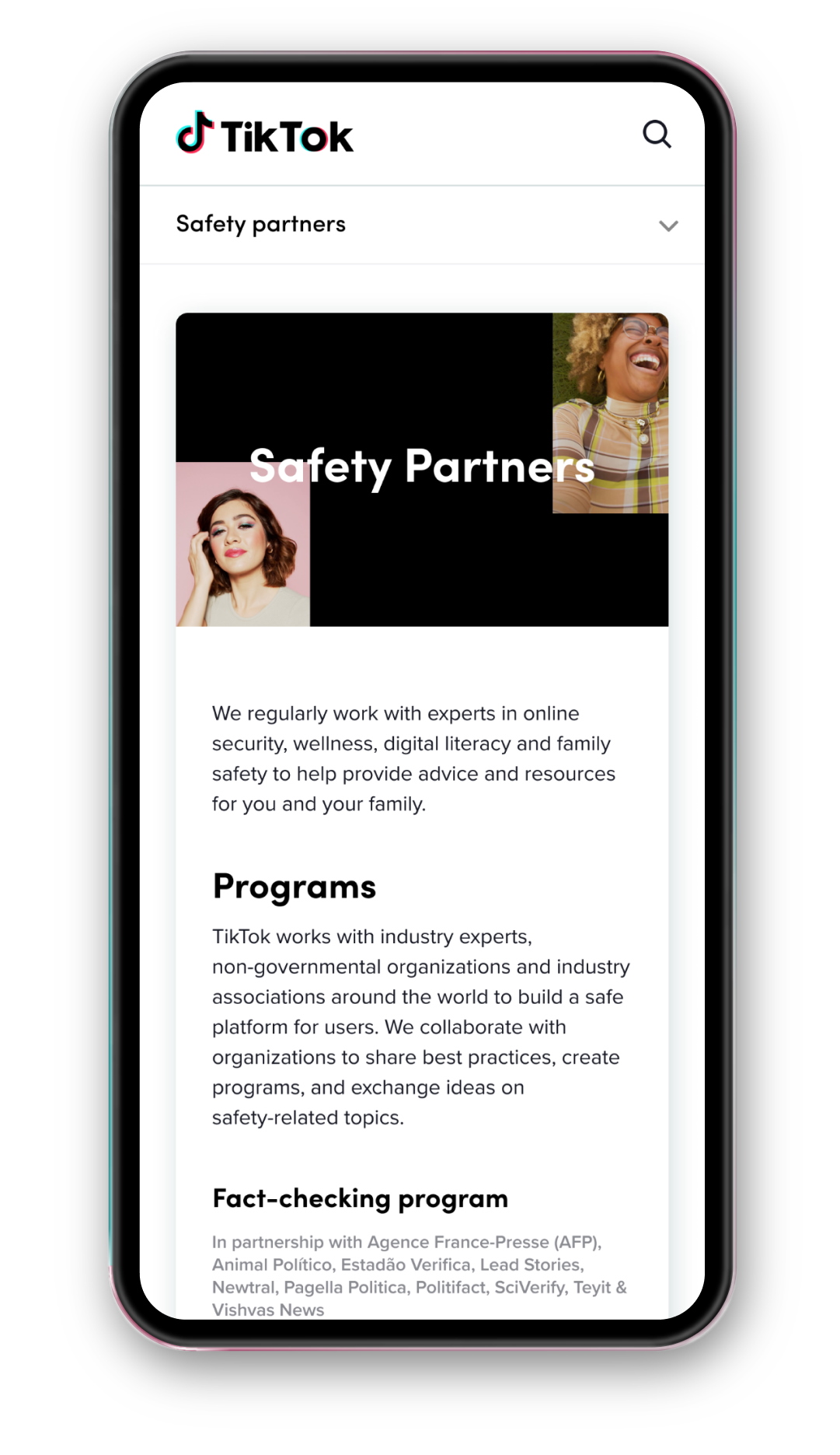 TikTok Rolls Out New Safety Center