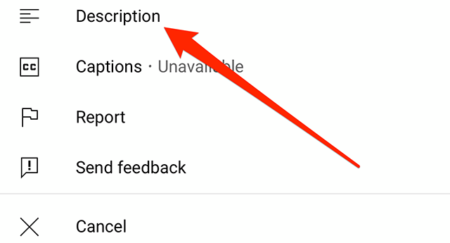 YouTube Shorts: How to View a Video's Description