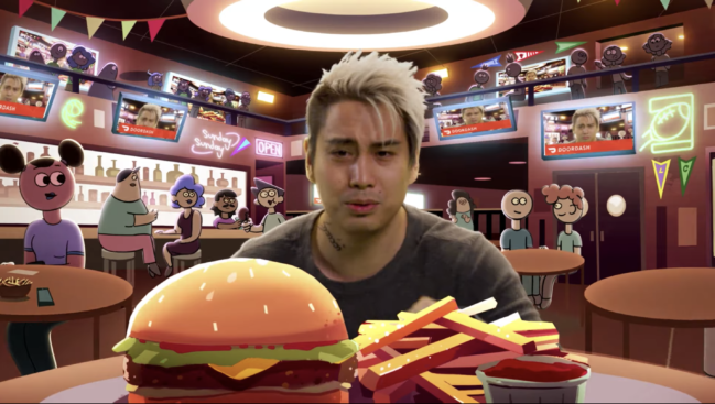 Twitch, DoorDash Imagine a Tasty World in Animated Campaign