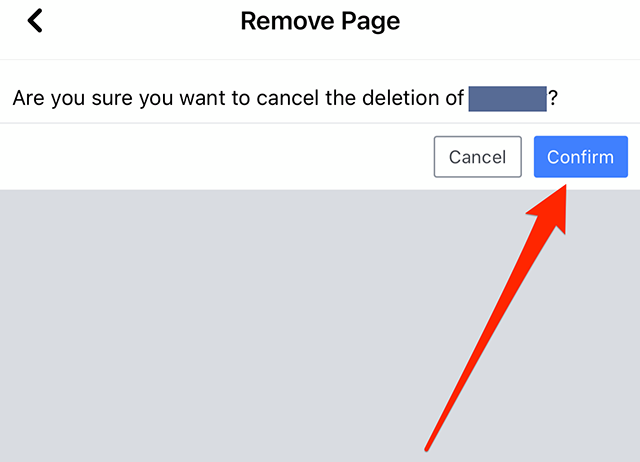Facebook: How to Cancel the Deletion of a Facebook Page