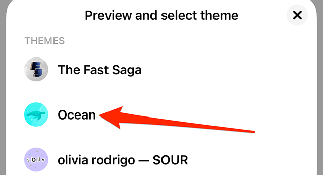 Messenger From Facebook: How to Use the World Oceans Day Chat Theme