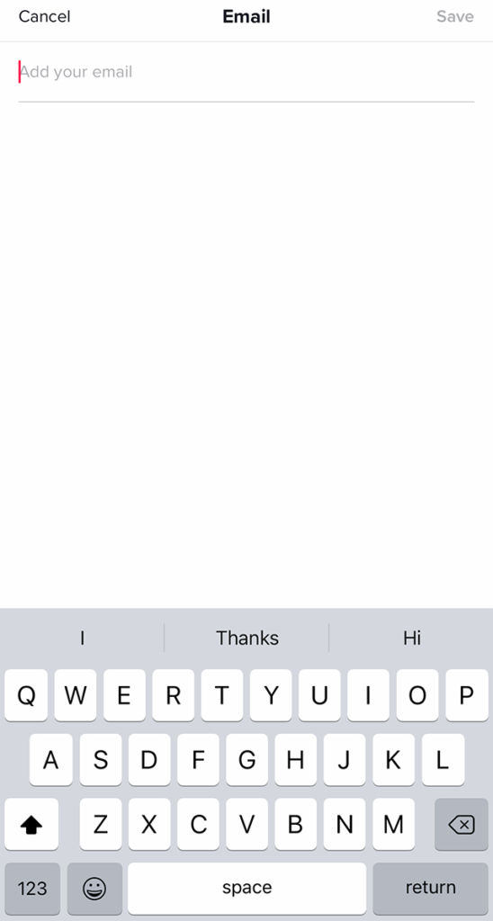 TikTok for Business: How to Add an Email Address to Your Profile