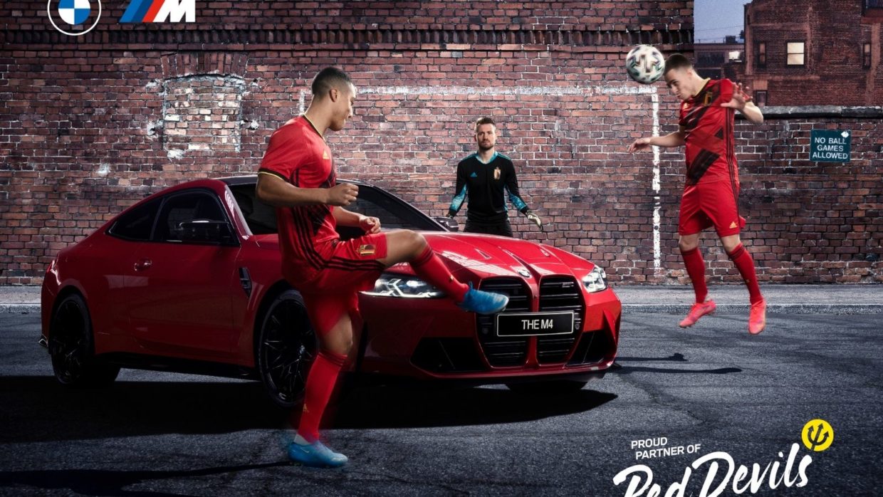 BMW Celebrates the Empty Streets of Belgium for Euro 2020