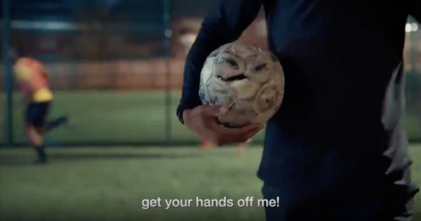 Surly London Soccer Ball Talks Trash in New Nike Ad Campaign