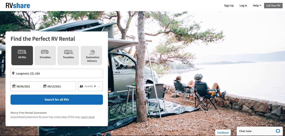 For Summer Vacations, RV Renting Is a Hot Business Model