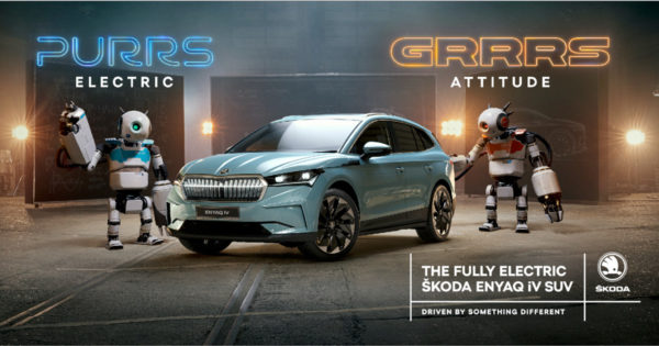Robots Find Harmony in Škoda's Ad for Its First Electric SUV