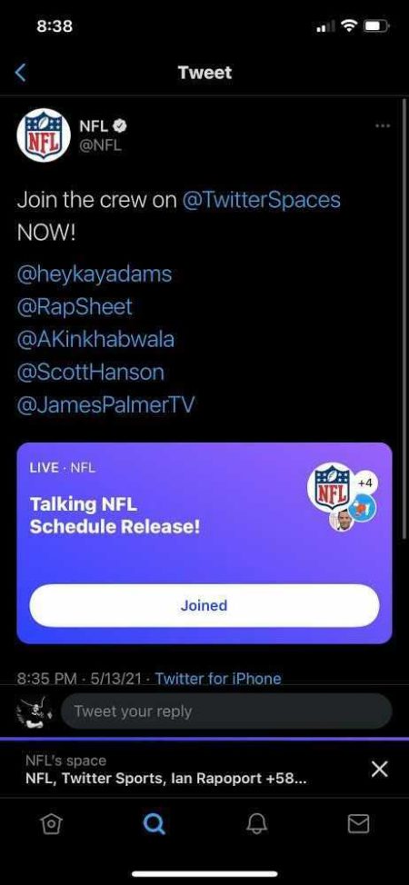 NFL Goes All In on Twitter Spaces as Part of Multiyear Partnership ...