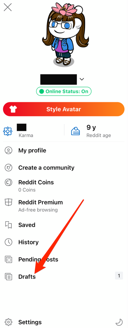 Reddit: How to Edit a Draft Post