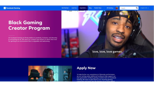 Facebook Gaming Reopens Applications for Black Gaming Creator Program