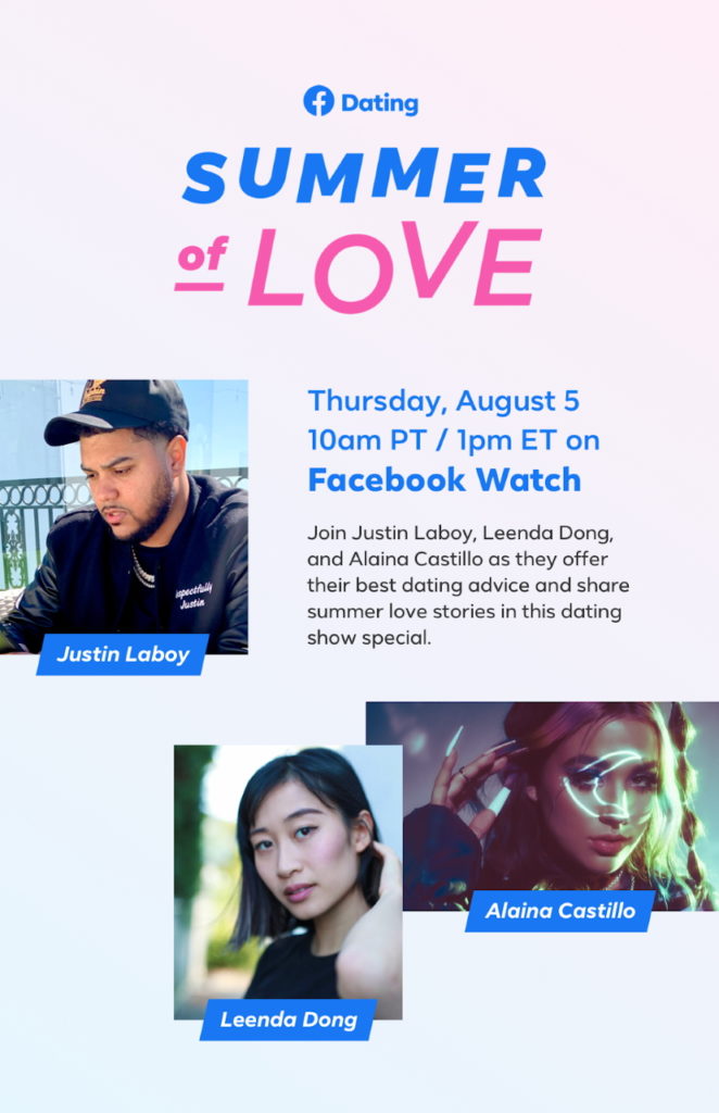 Facebook Dating Adds 3 New Features