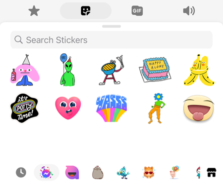 Messenger From Facebook: How to Use the Messenger is 10 Sticker Pack