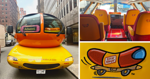What It's Like to Hitch a Lyft in the Wienermobile