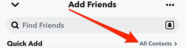 Snapchat: How to Find Your Contacts on the App