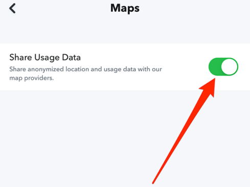 Snapchat: How to Stop Sharing Usage Data With Map Providers