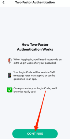 Snapchat: How to Turn on Two-Factor Authentication