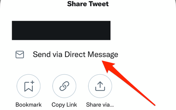 Twitter: How to Share a Tweet to Different DM Conversations Simultaneously