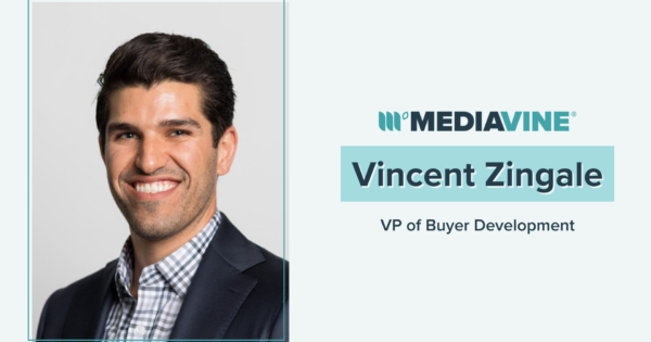 Mediavine Hires Vincent Zingale as VP of Buyer Development