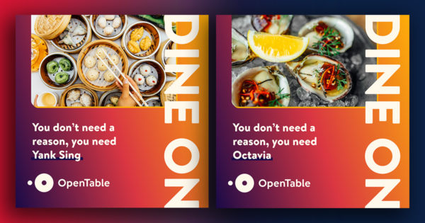 OpenTable's New Campaign Promotes Safe Dining, New Features