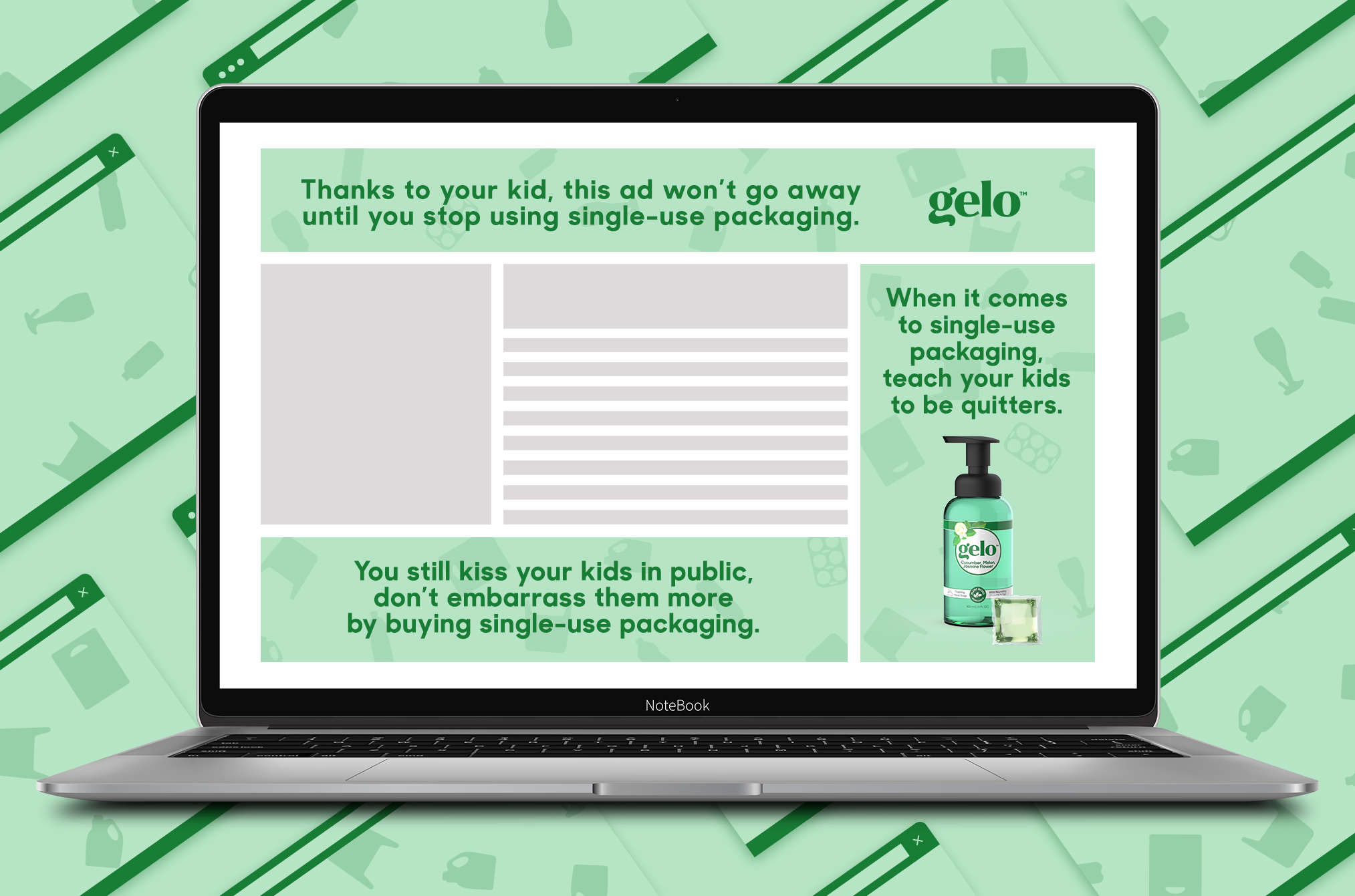 Gelo's Ad Tracker Lets Kids Pester Parents to Avoid Plastics