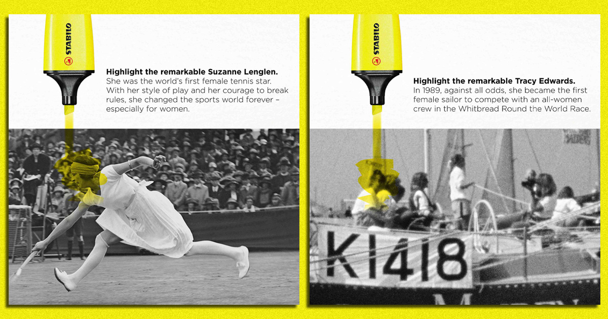 The German Ads Highlighting Remarkable Historic Women Return