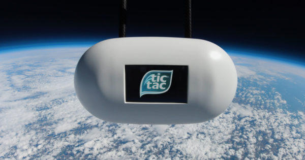 Tic Tac Drives Engagement With Vessel Launch Into Space