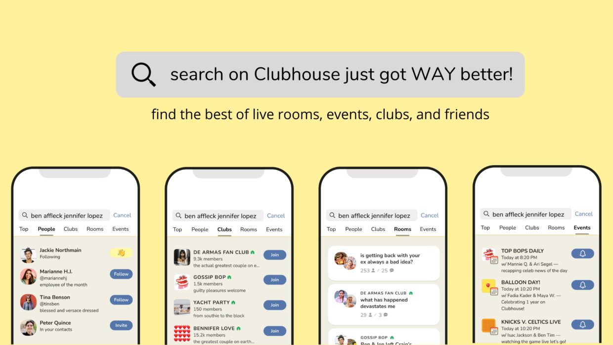 Clubhouse Unveils 4 New Features