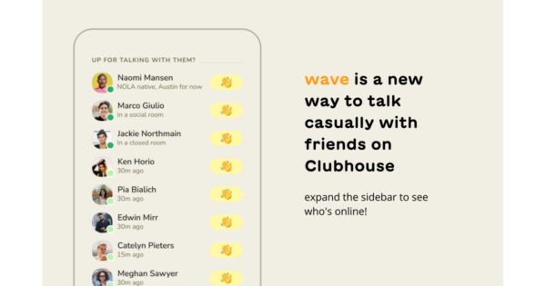 Clubhouse: How to Start Private Rooms via the Wave Feature