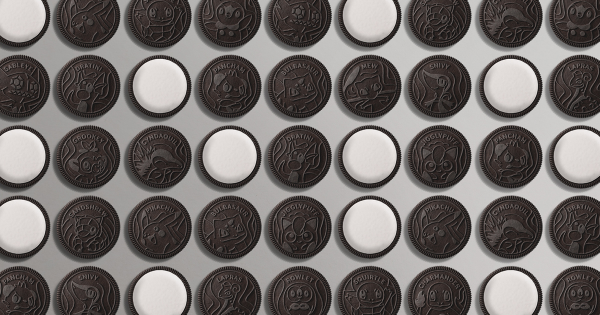 Pokemon Oreos Are Here in 16 Cookie Designs