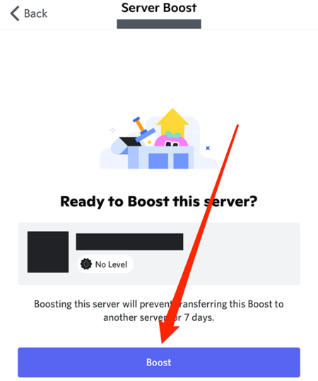 Discord: How to Boost a Server on Mobile