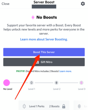 Discord: How to Boost a Server on Mobile