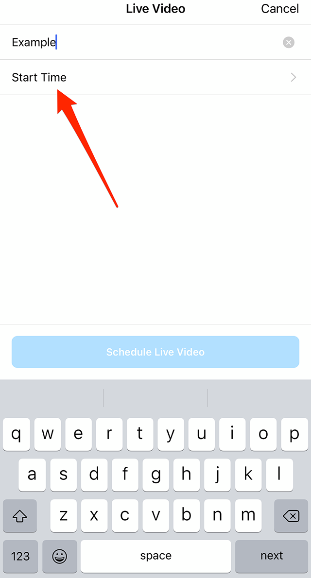 Instagram: How to Schedule a Live Video