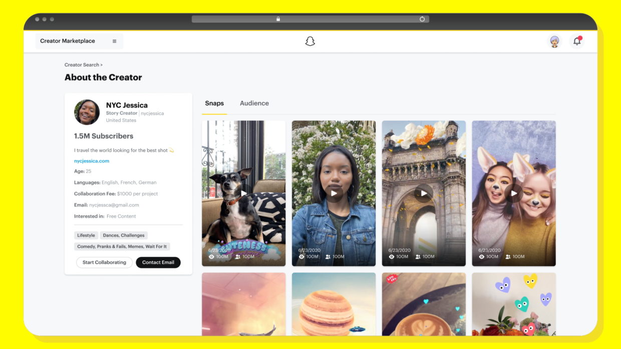 Snap Gives Creators Another Monetization Opportunity With Spotlight ...