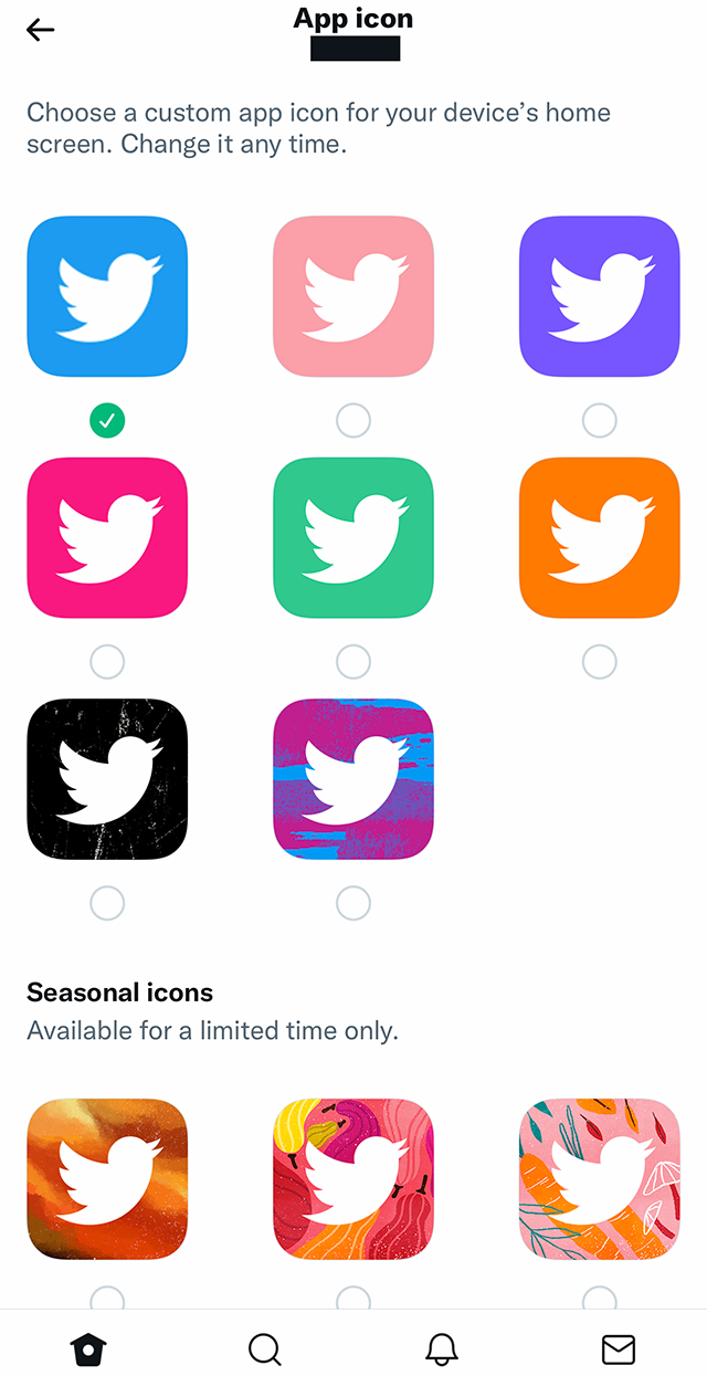 Twitter Blue: How to Change Your App Icon