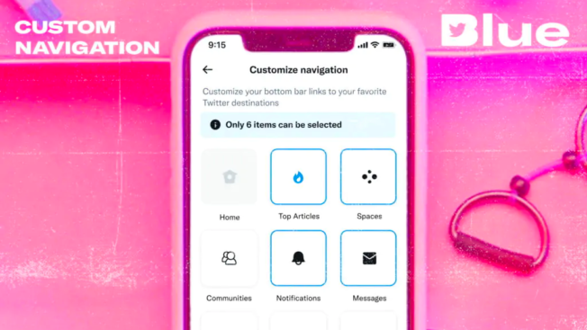 Twitter Blue: How to Customize the Navigation Bar on Mobile