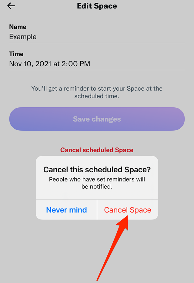 Twitter: How to Cancel a Scheduled Twitter Space
