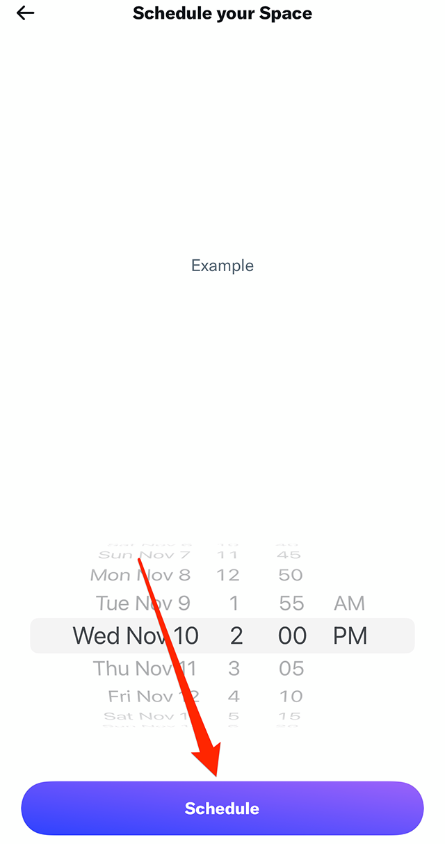 Twitter: How to Schedule Twitter Spaces