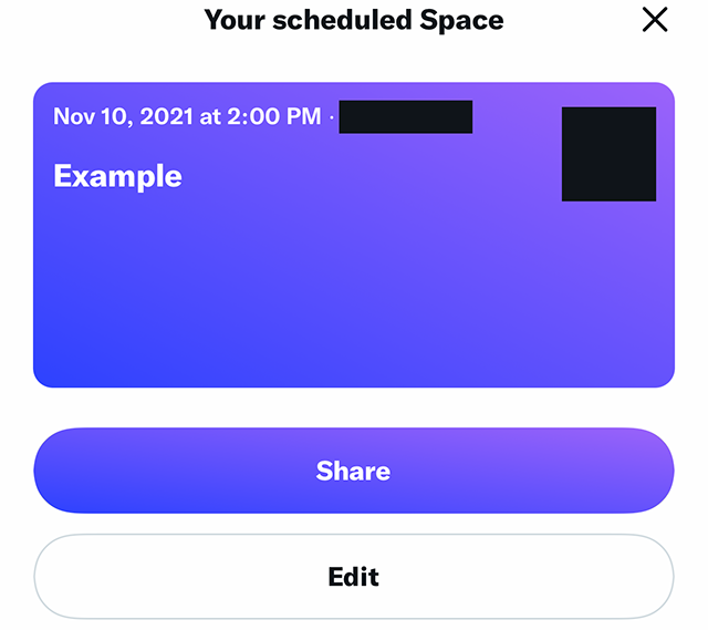 Twitter: How to Schedule Twitter Spaces