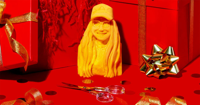 This Holiday Season You Can Give the Gift of Cheesy Art