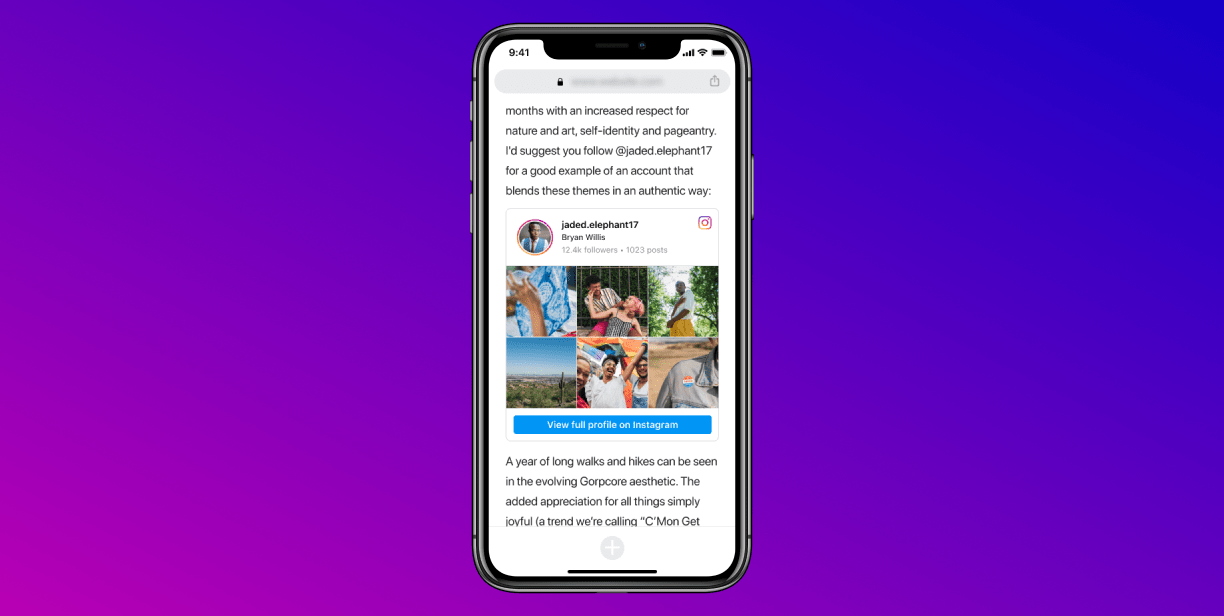Instagram Rolls Out Ways to Share Public Content, Profiles Off-Platform