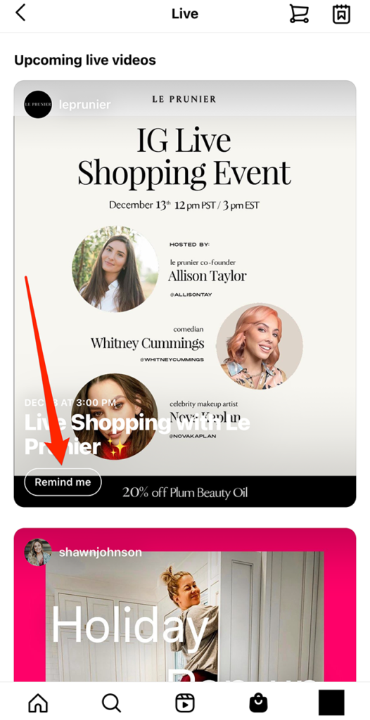 Instagram Shop: How to Watch Live Shopping Videos