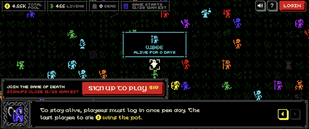 MSCHF Turns Taboo Investment Plan Into Online Game 'Tontine'