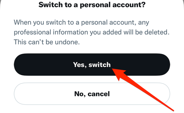 Twitter for Professionals: How to Switch to a Personal Account