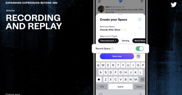 Twitter: How to Record Your Twitter Spaces
