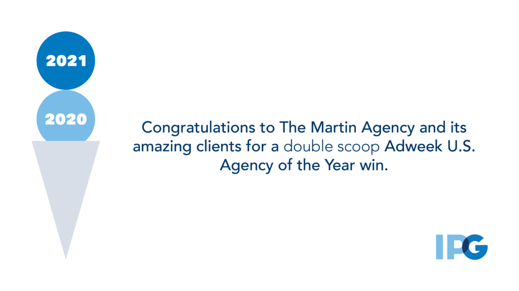 The Martin Agency Is Adweek's 2021 US Agency of the Year
