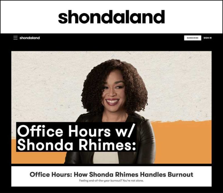 Shonda Rhimes' Shondaland Expands Beyond Television