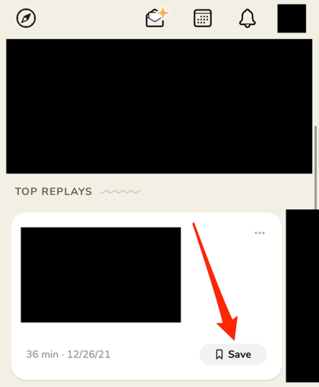 Clubhouse: How to Save Room Replays