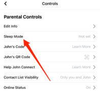 Messenger Kids: How to Turn On Sleep Mode