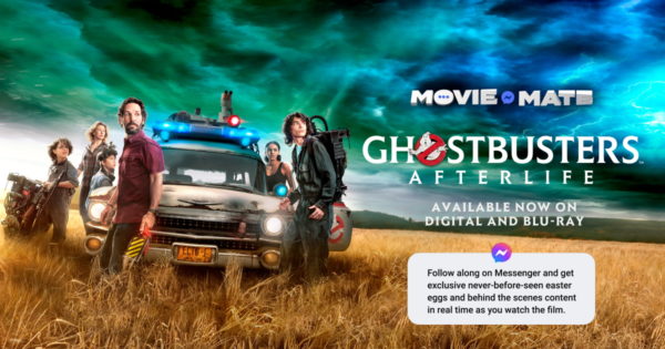 Messenger, Instagram Set Ghostbusters: Afterlife Movie Mate