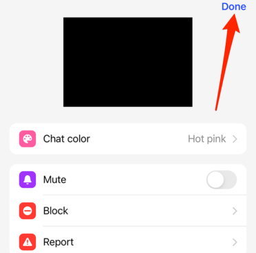 Messenger Kids: How to Change a Chat's Color