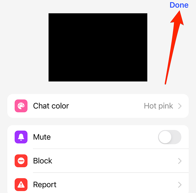 Messenger Kids: How to Change a Chat's Color
